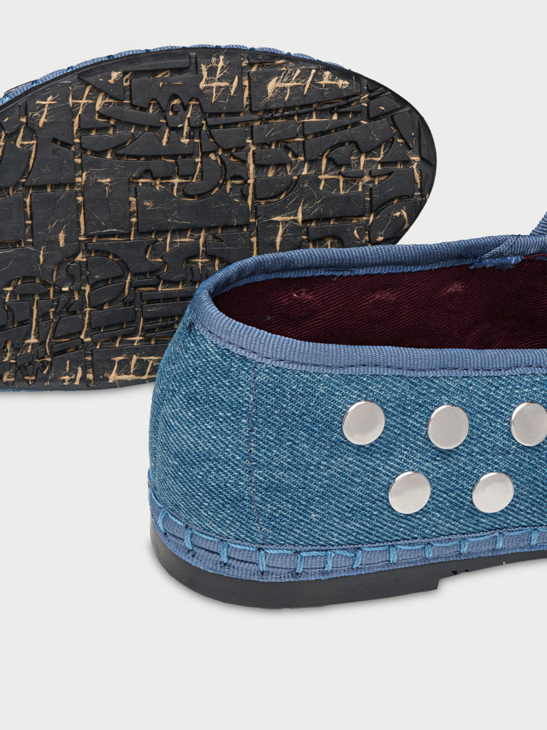 Mae Silver Light Denim – Flabelus