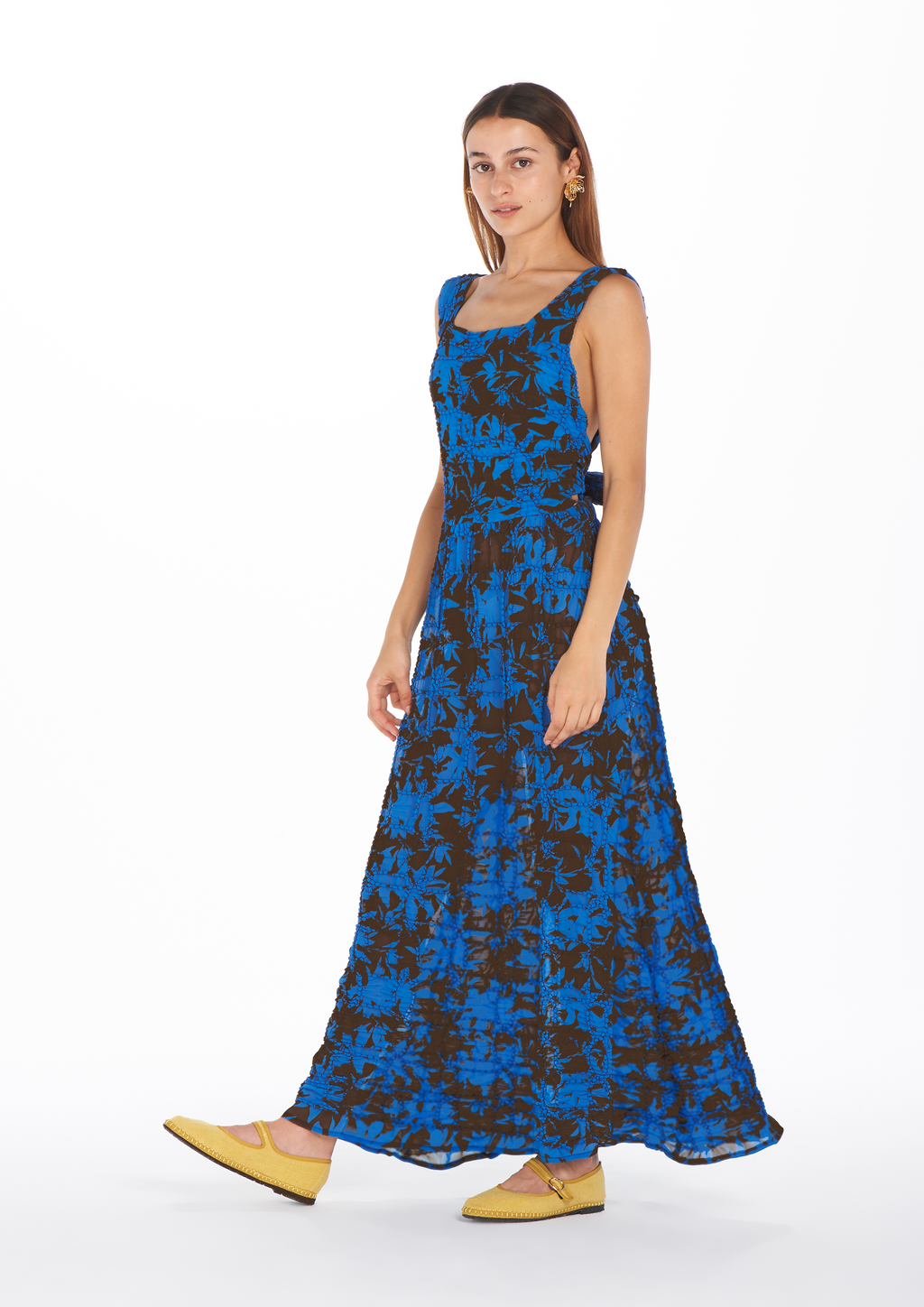 Zhou Blue Dress – Flabelus